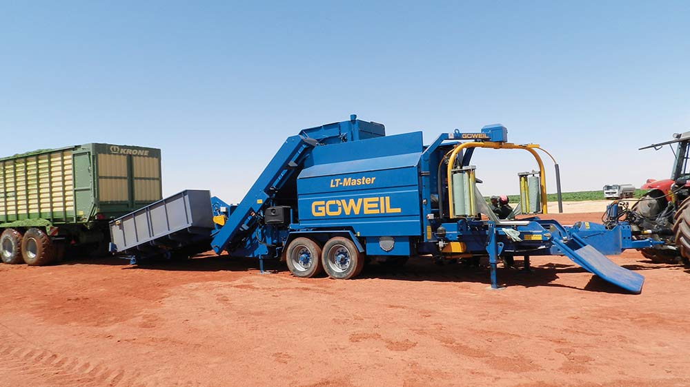 Baler-wrapper combination - maize baler | LT-Master | GÖWEIL