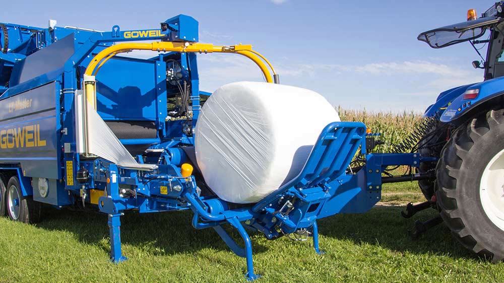 Baler-wrapper combination - maize baler | LT-Master | GÖWEIL